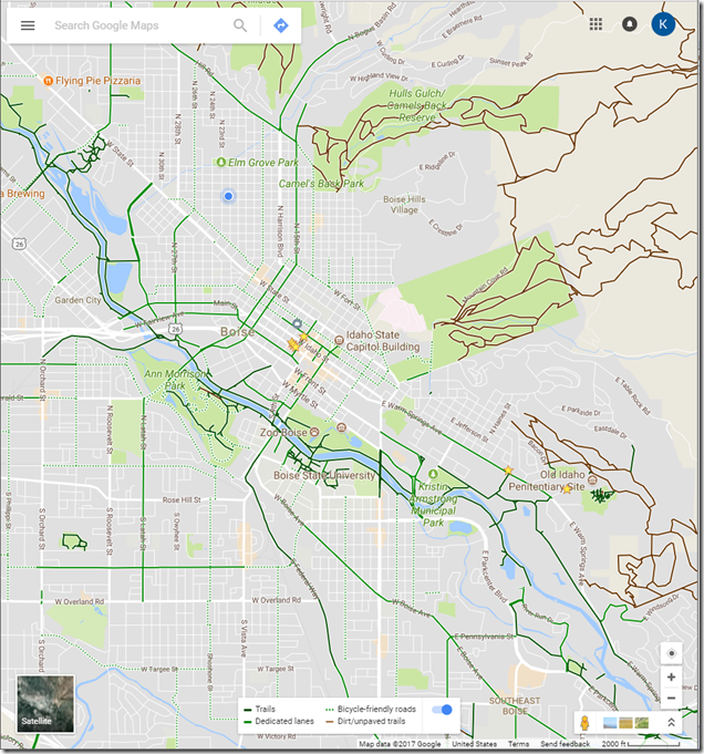 Open Street Maps | A Seasonal Commute